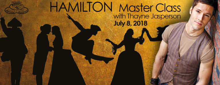 Hamilton-themed Master Class! | Broadway Artists Alliance