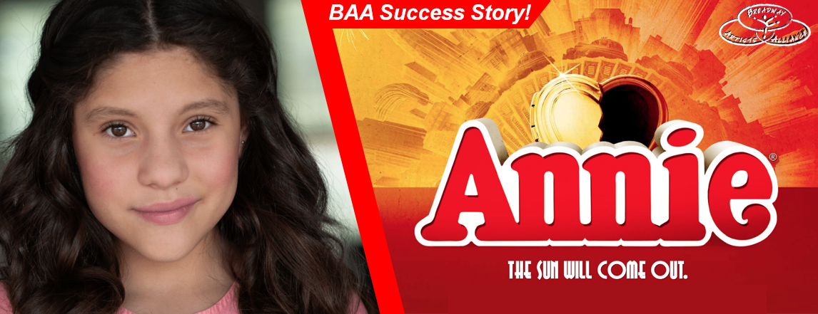 ANNIE – Valeria Velasco_ | Broadway Artists Alliance